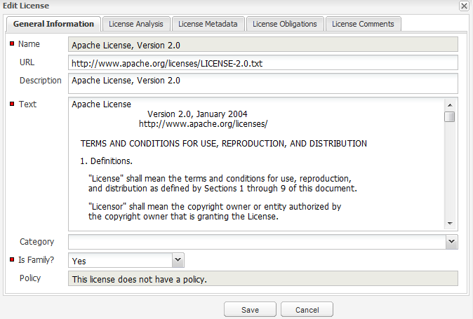 Conducting License Research