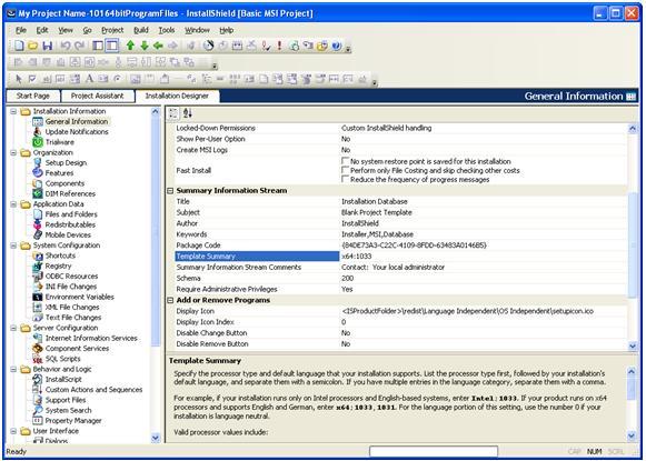 Install to the 64-bit Program Files Folder