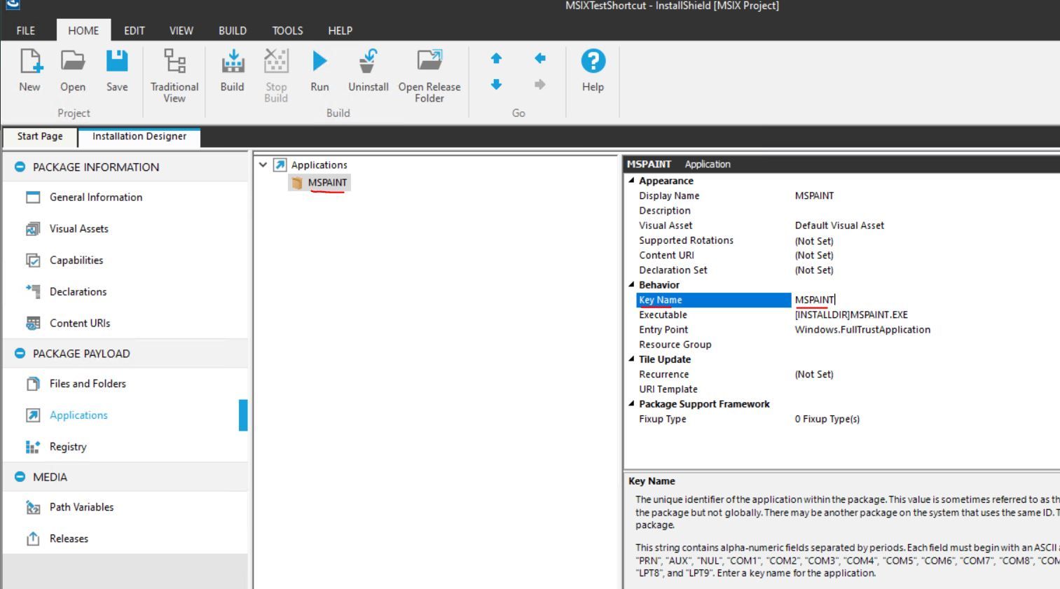 How to Create Desktop Shortcuts in a MSIX Project Using the Package Support Framework