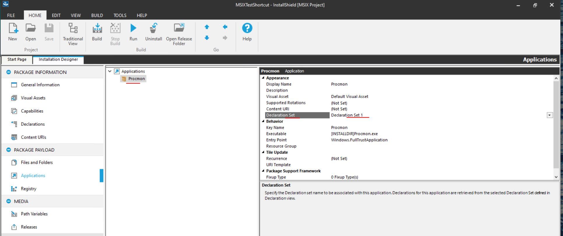 How to Create Desktop Shortcuts in a MSIX Project Using the Package Support Framework