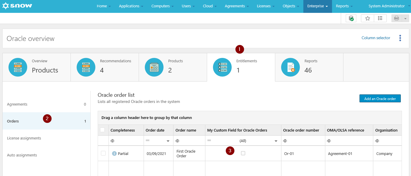 Custom field value not changing in Oracle order screen using Internet ...