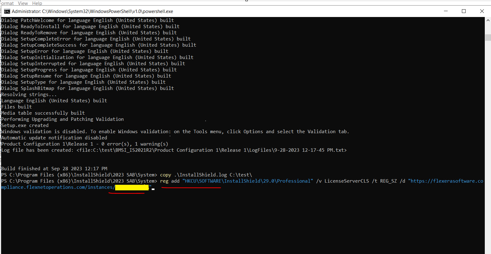 How to Activate the InstallShield Standalone Build (SAB) using a Cloud License Server (CLS) ID ...