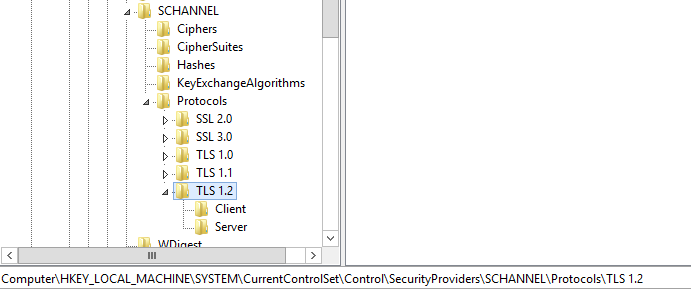 Error 27502. Could Not Connect To Microsoft SQL Server Using TLS 1.2 (Transport Layer Security 1.2)