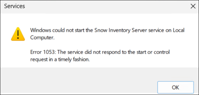 Services fail with Error 1053 and event ID 7000 and 7009 in the Windows ...